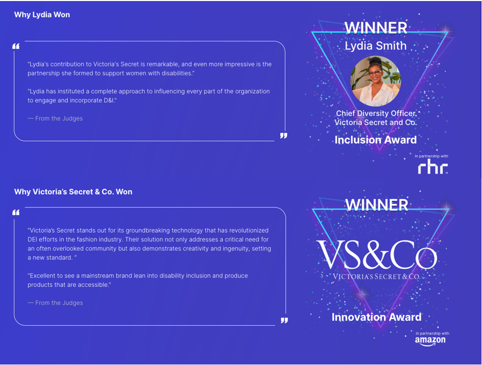 Victoria's Secret & Co. Honored at the 2024 Inclusion & Diversity ...