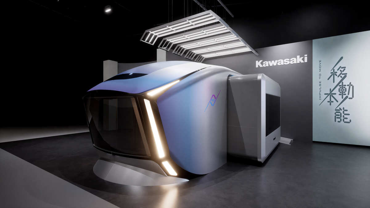 The future public transportation system "ALICE SYSTEM" was showcased at ...
