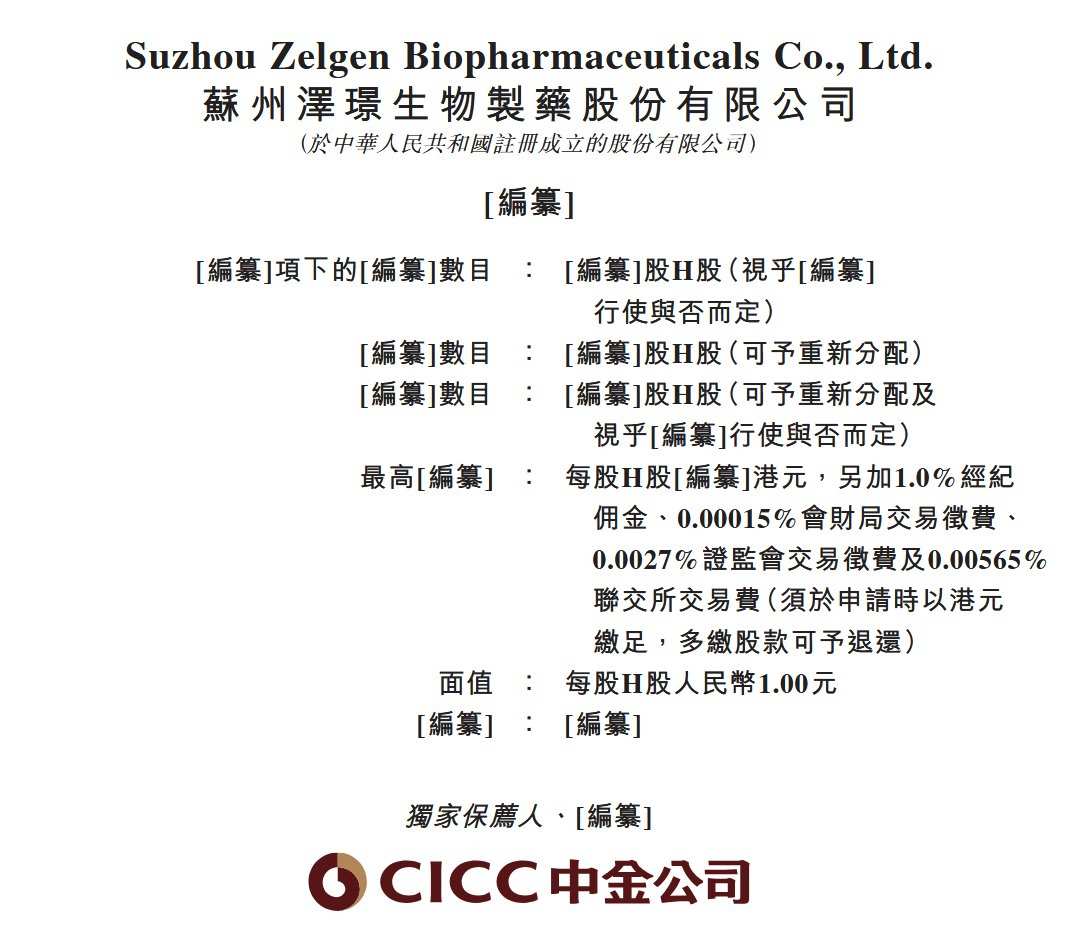 IPO News | Zelgen Biopharmaceuticals (688266.SH) Submits Listing ...